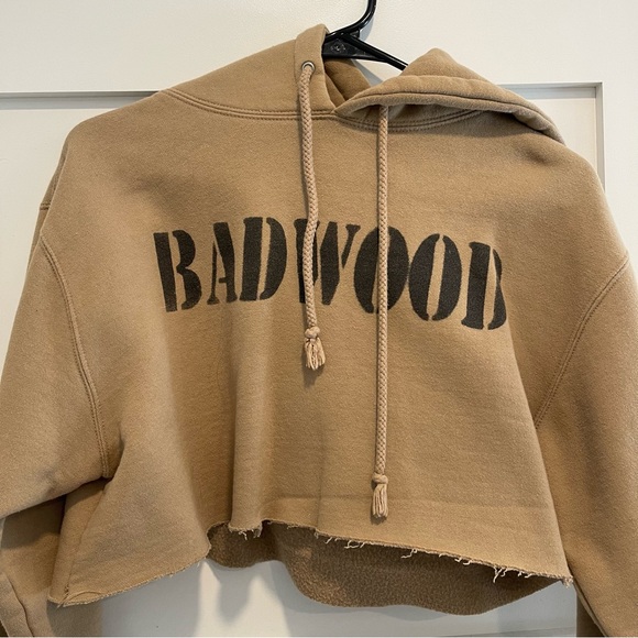 Badwood | Tops | Badwood Og Ski Mask Cropped Hoodie | Poshmark